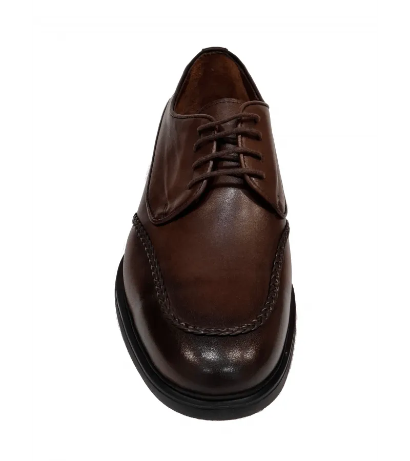 Philippe Lang - 7171049 Brown Leather - sfiggas.gr