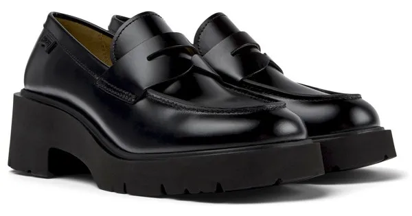 Camper - Milah K201425-002 Black Leather - sfiggas.gr