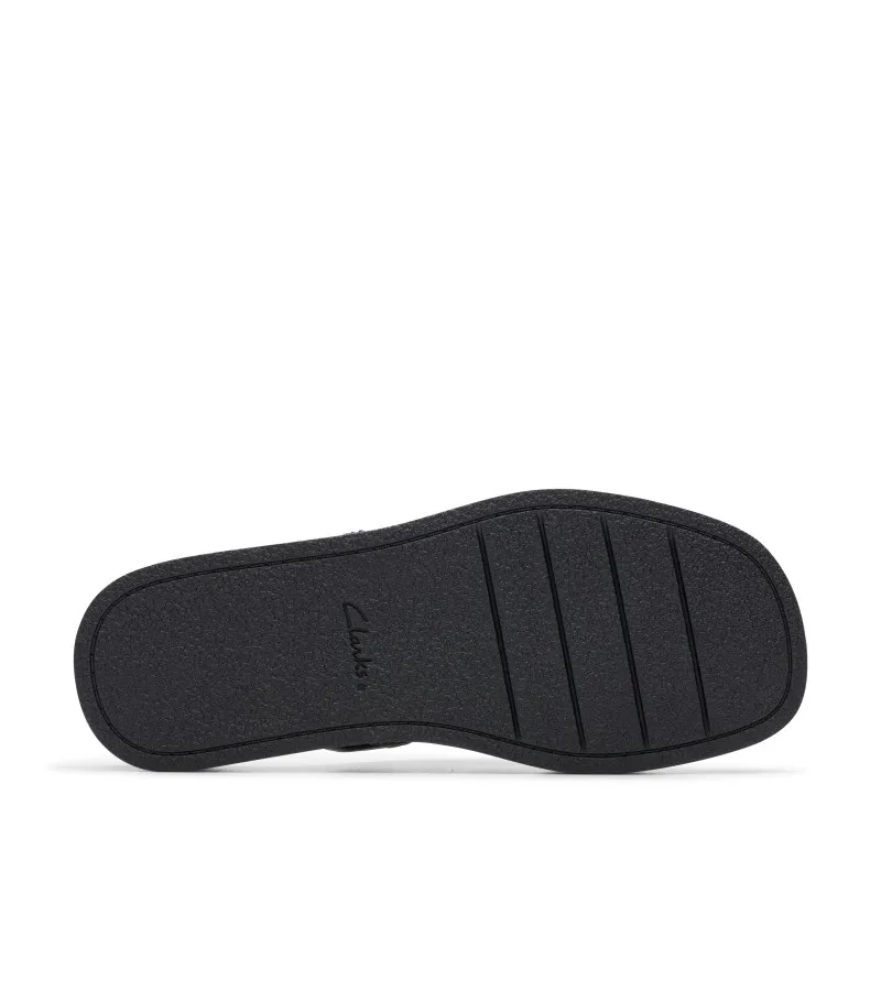 Clarks - Alda Glide Black Leather - sfiggas.gr