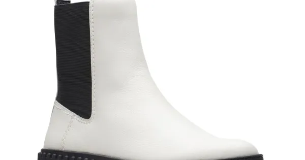 Clarks - Torhill Maple Off White Leather - sfiggas.gr